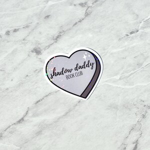 Shadow Daddy Book Club Sticker, Shadow Daddy Sticker, Dark Romance ...