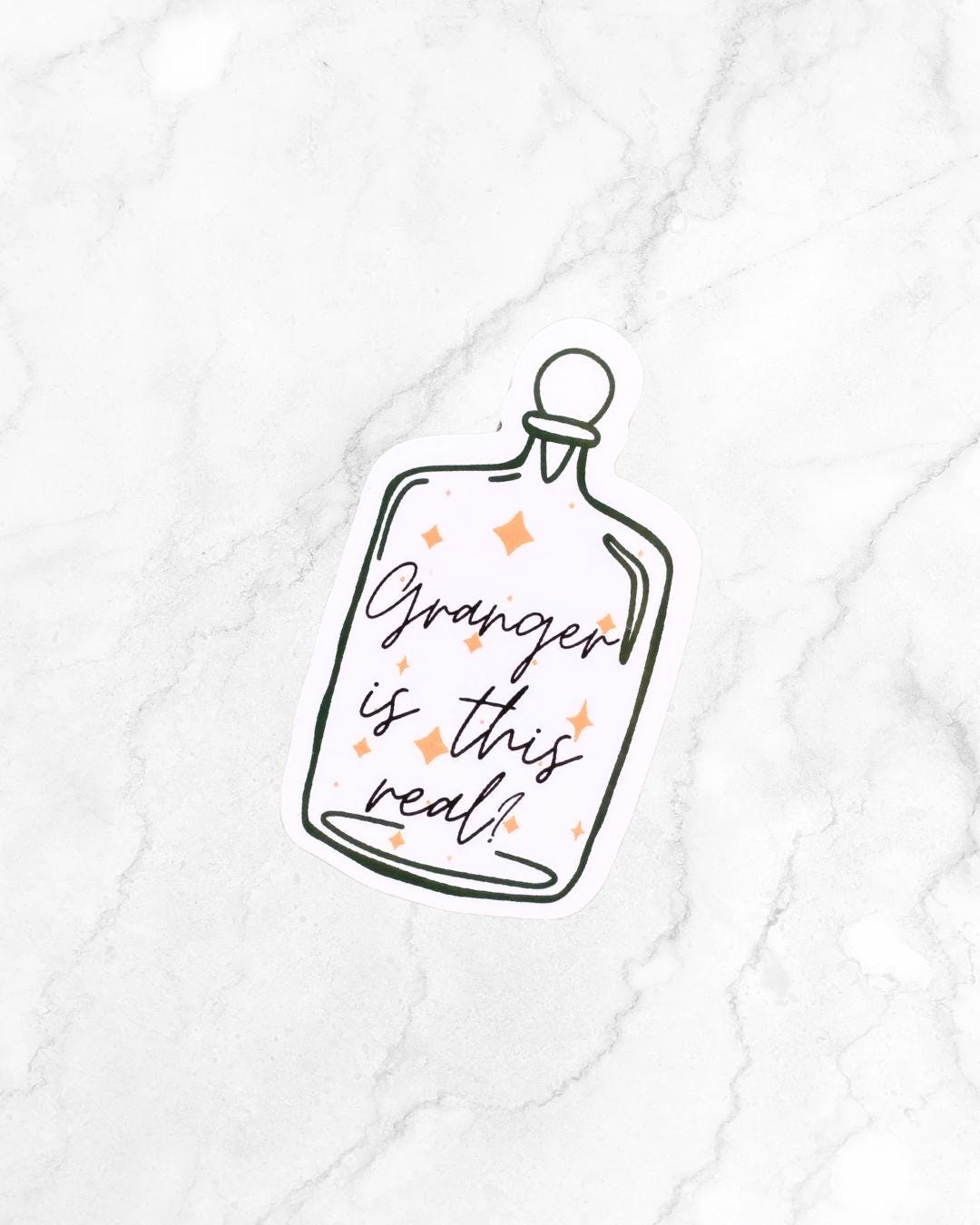 Granger is This Real Sticker, Dramione Fic Sticker, Dramione Merch ...