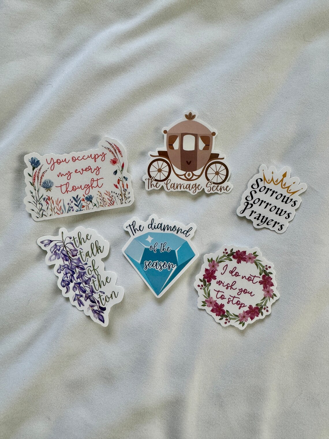 Bridgerton Sticker Pack - Etsy