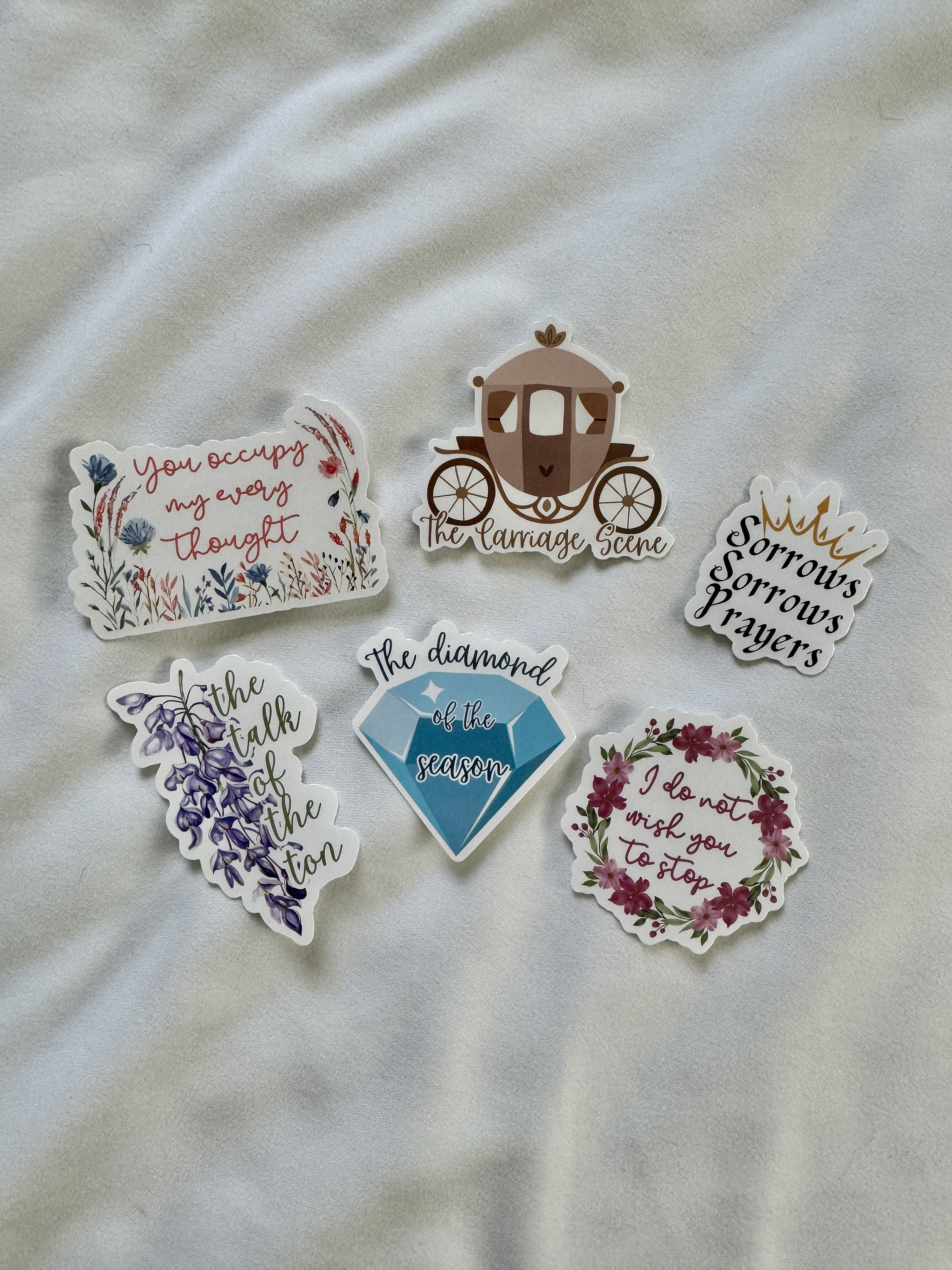 Bridgerton Sticker Pack - Etsy
