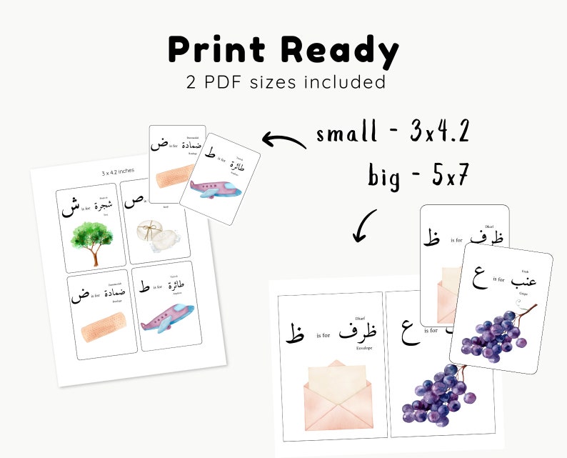 Arabic Alphabet Cards | Arabic Alphabet Learning | Arabic Letter Cards ...