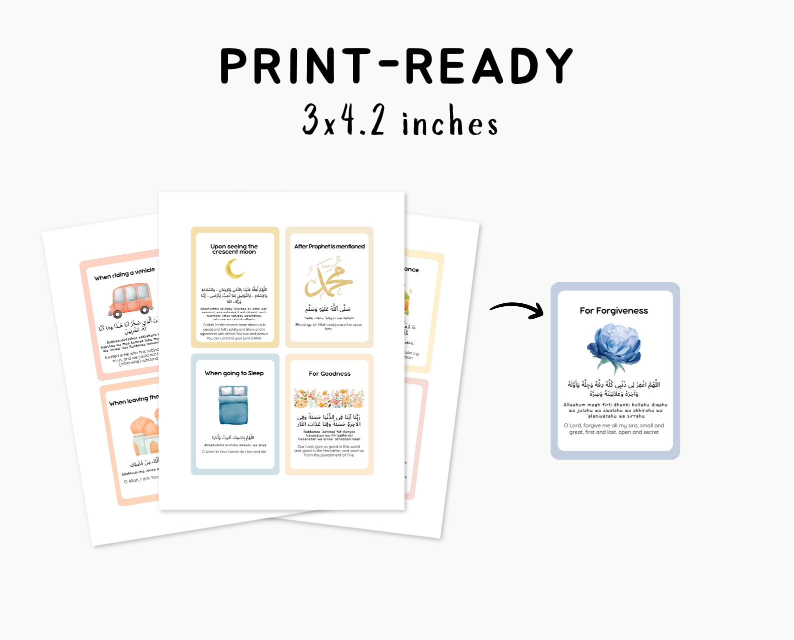 Kids Dua Cards, Islamic Kids Printables, Duas for Kids, Children Dua ...