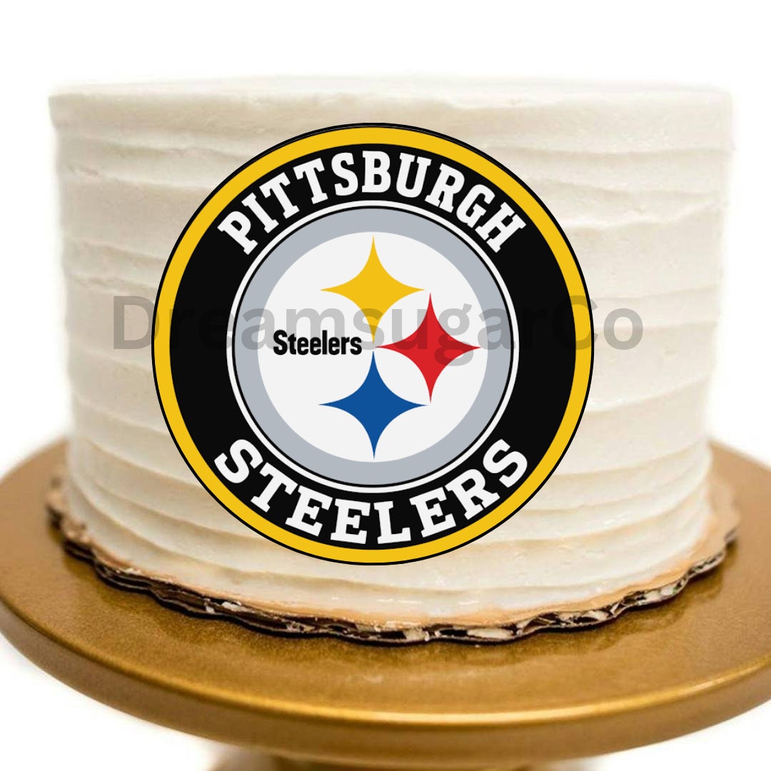 PITTSBURGH STEELERS Cake Topper, Icing Sheet, Football Topper (UNCUT ...