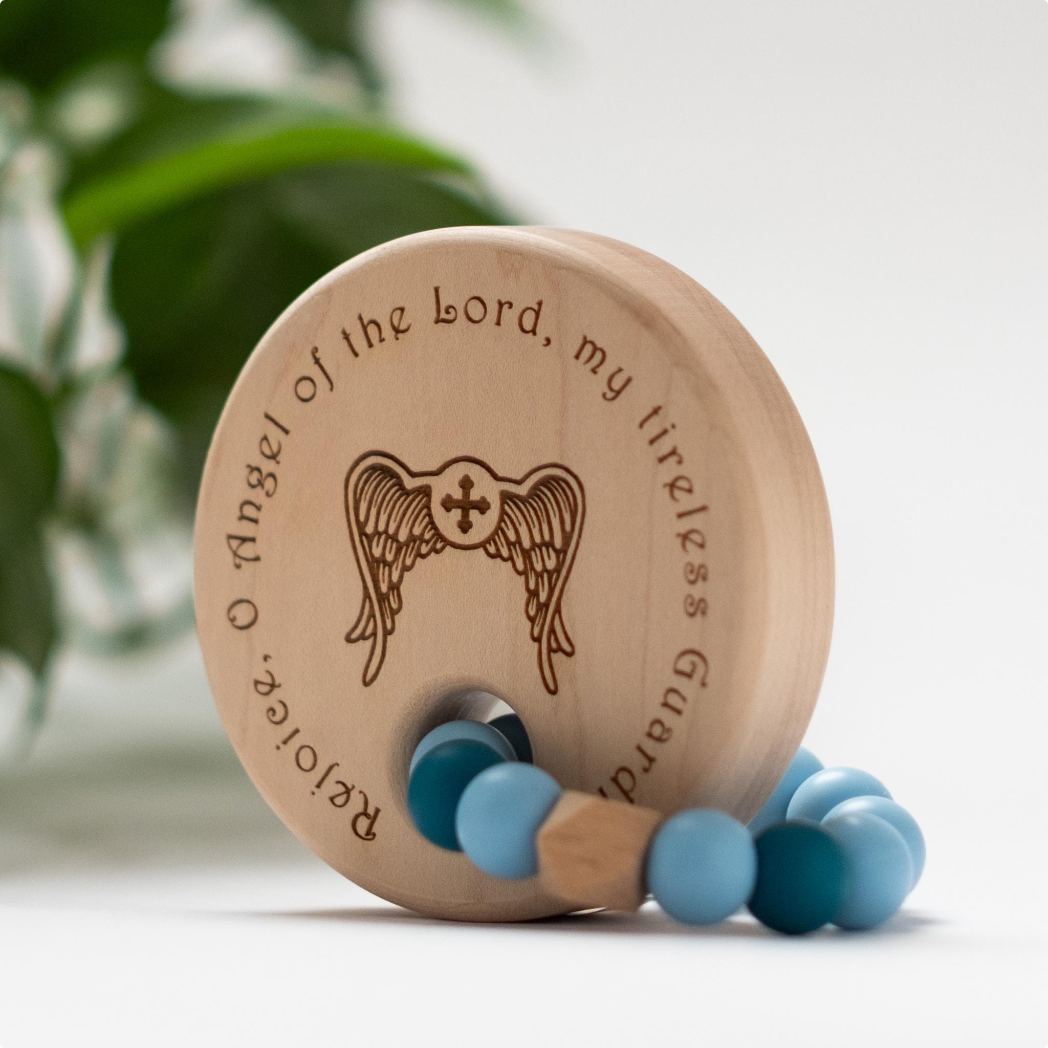 Guardian Angel Rattle and Akathist! Unique Orthodox Christian Gift for ...