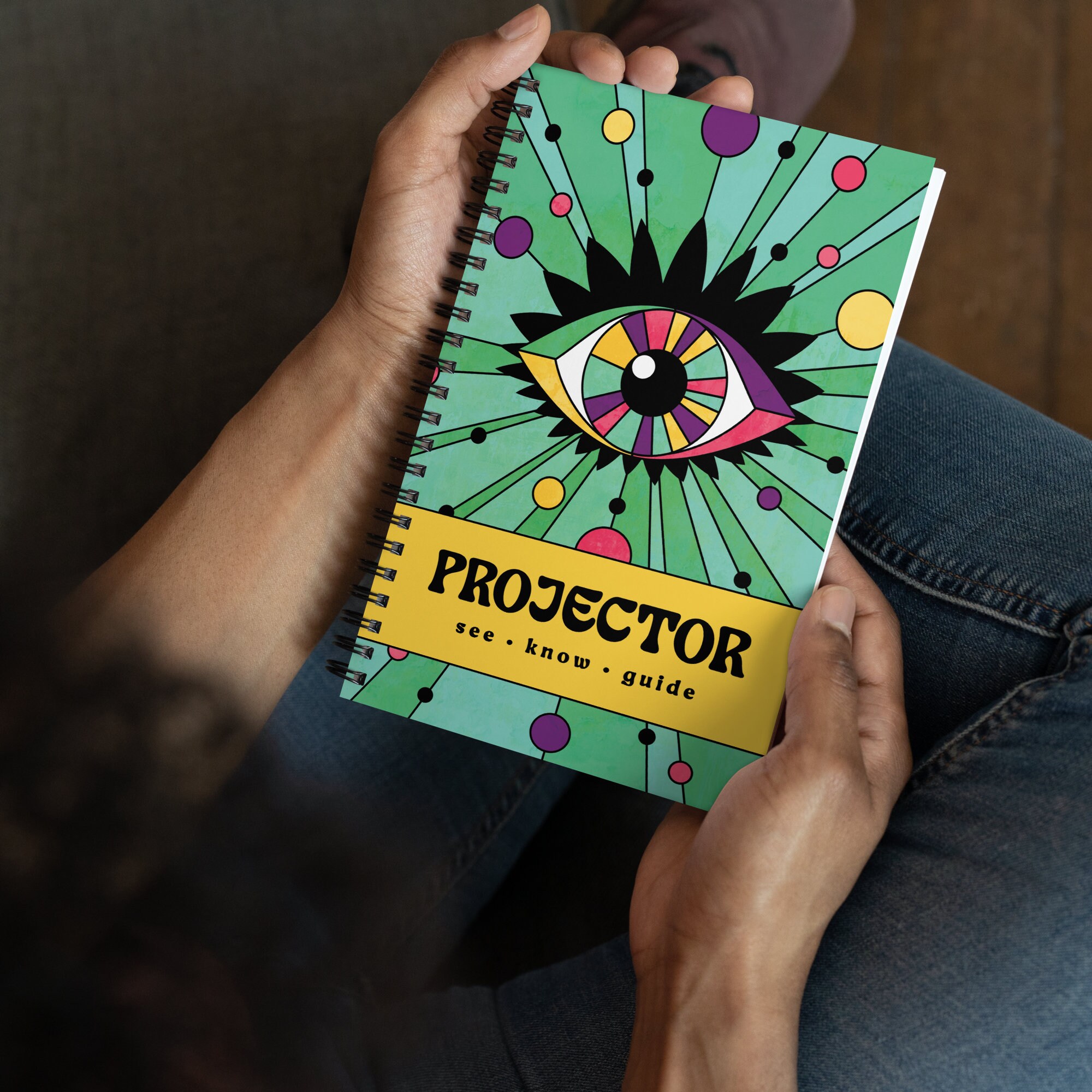 Human Design Projector Spiral Notebook | Human Design | Projector ...