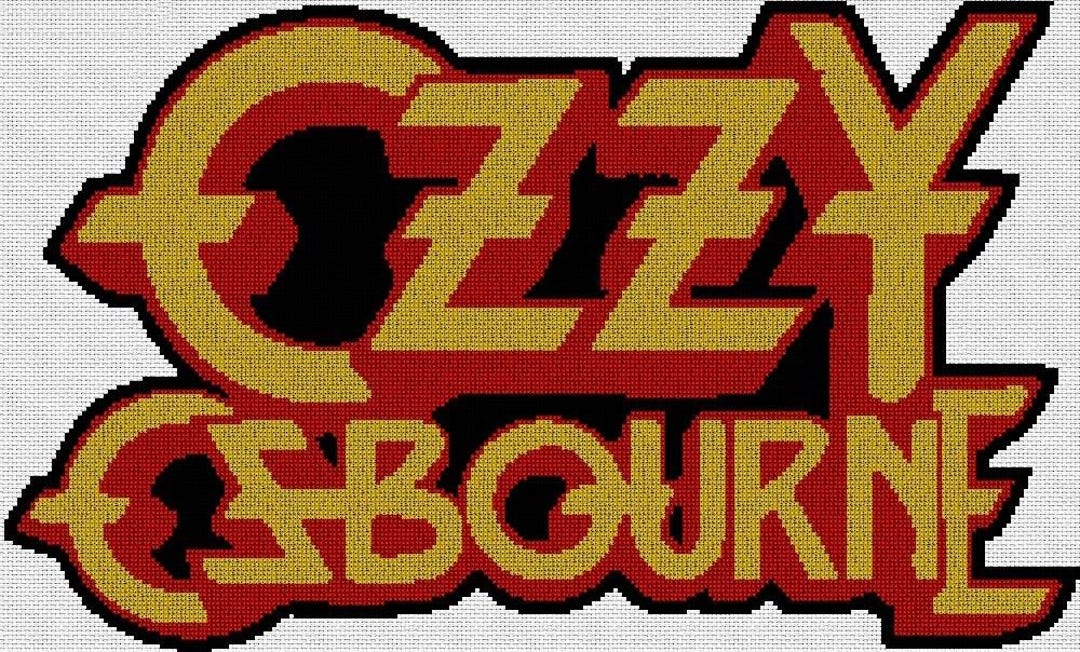 Printable PDF Cross Stitch Pattern. Ozzy Osbourne - Etsy