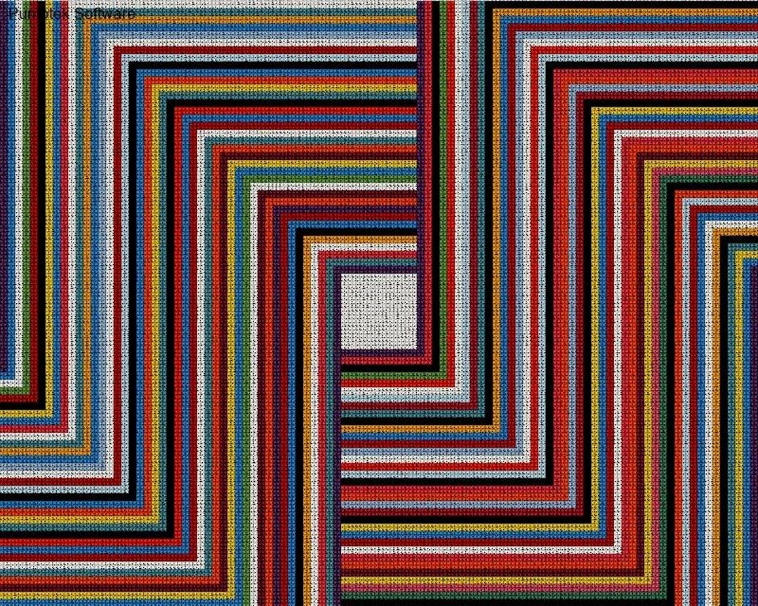 Printable PDF Cross Stitch Pattern. Linear 2 - Etsy