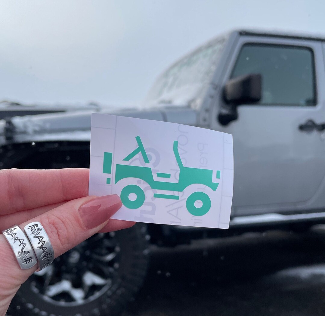 Off-roading Vehicle Vinyl Decal - Etsy