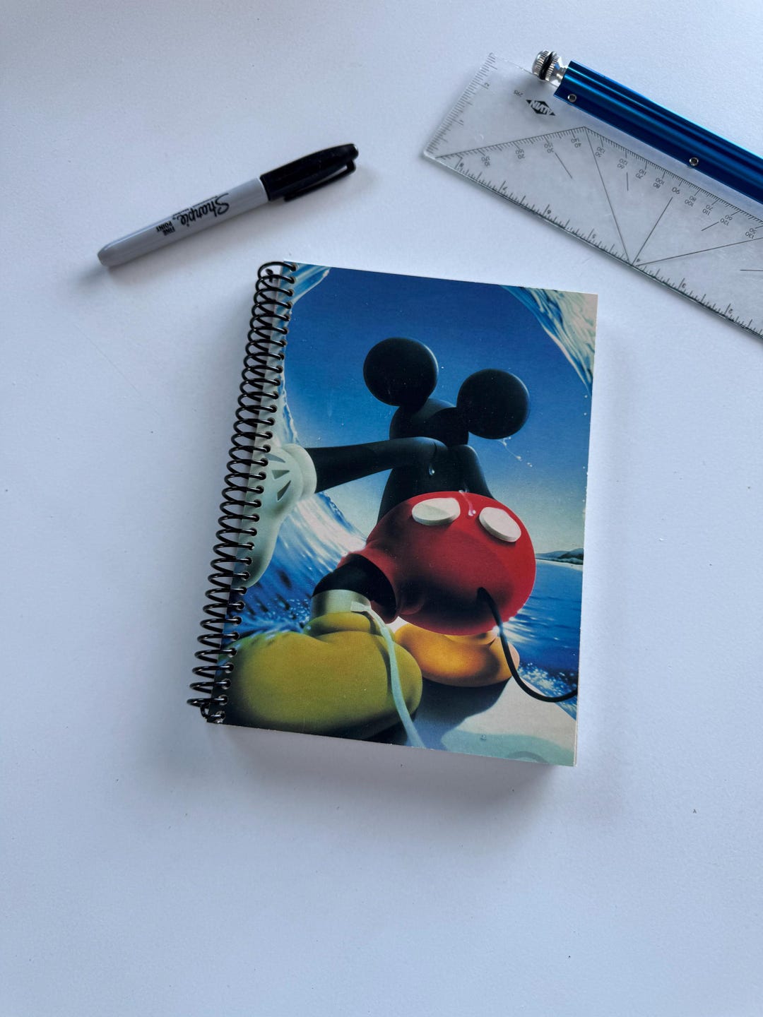 Mickey Mouse Splashdance Recycled Vinyl Record Notebook - Etsy