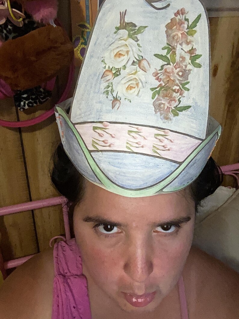 Paper Hat Digital Printable - Etsy