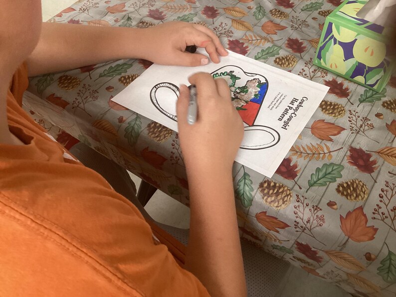 Paper Hat Digital Printable - Etsy