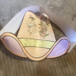 Paper Hat Digital Printable - Etsy