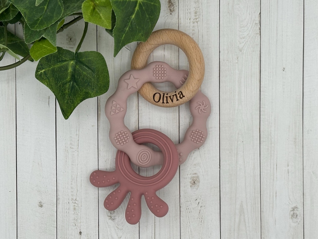 Personalized Teething Octopus - Etsy