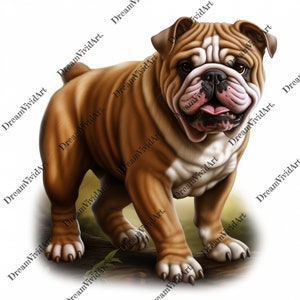 6 English Bulldog, English Bulldog Clipart PNG, English Bulldog Image ...