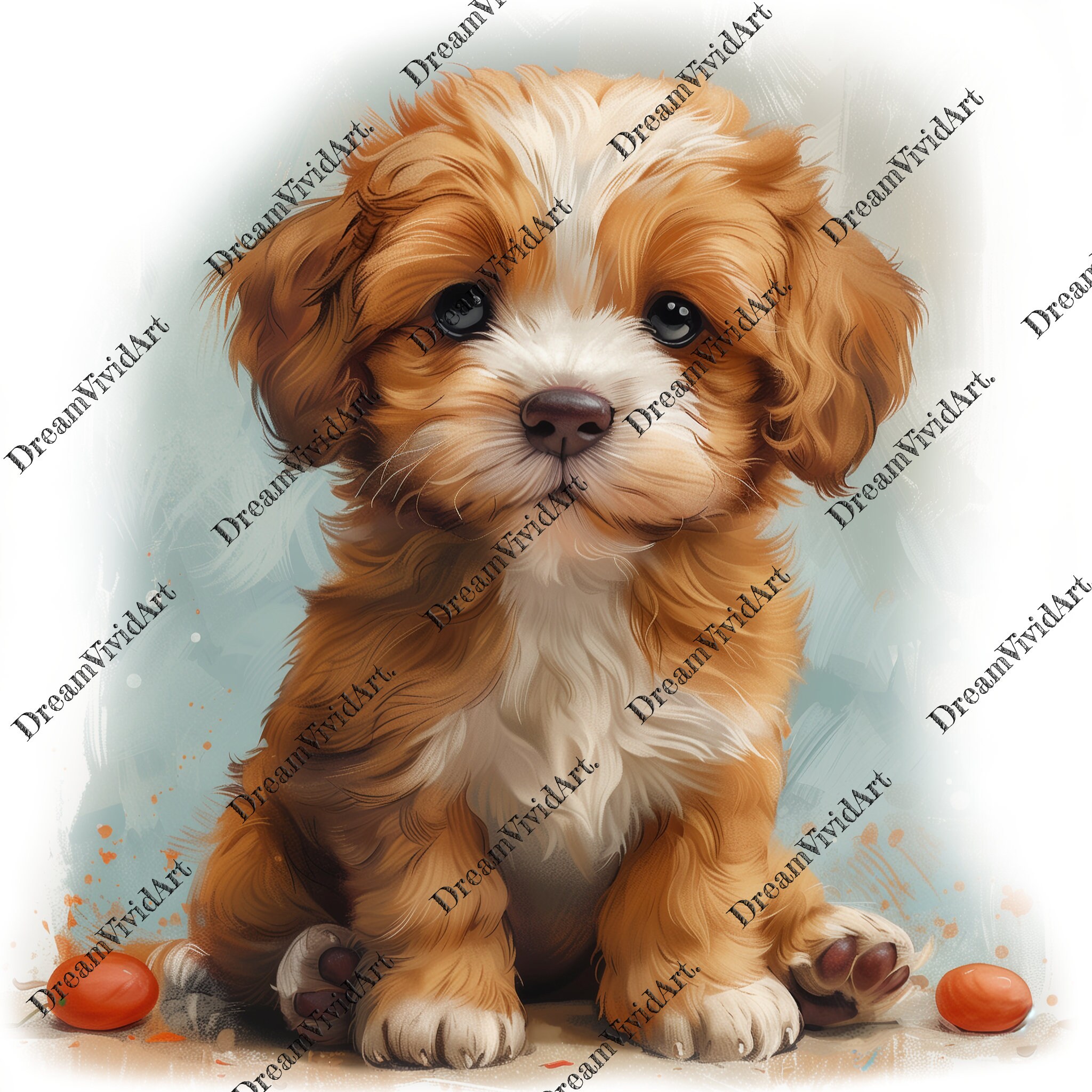 6 Puppies Dog, Puppies Clipart PNG, Digital Graphic, Instant Download ...