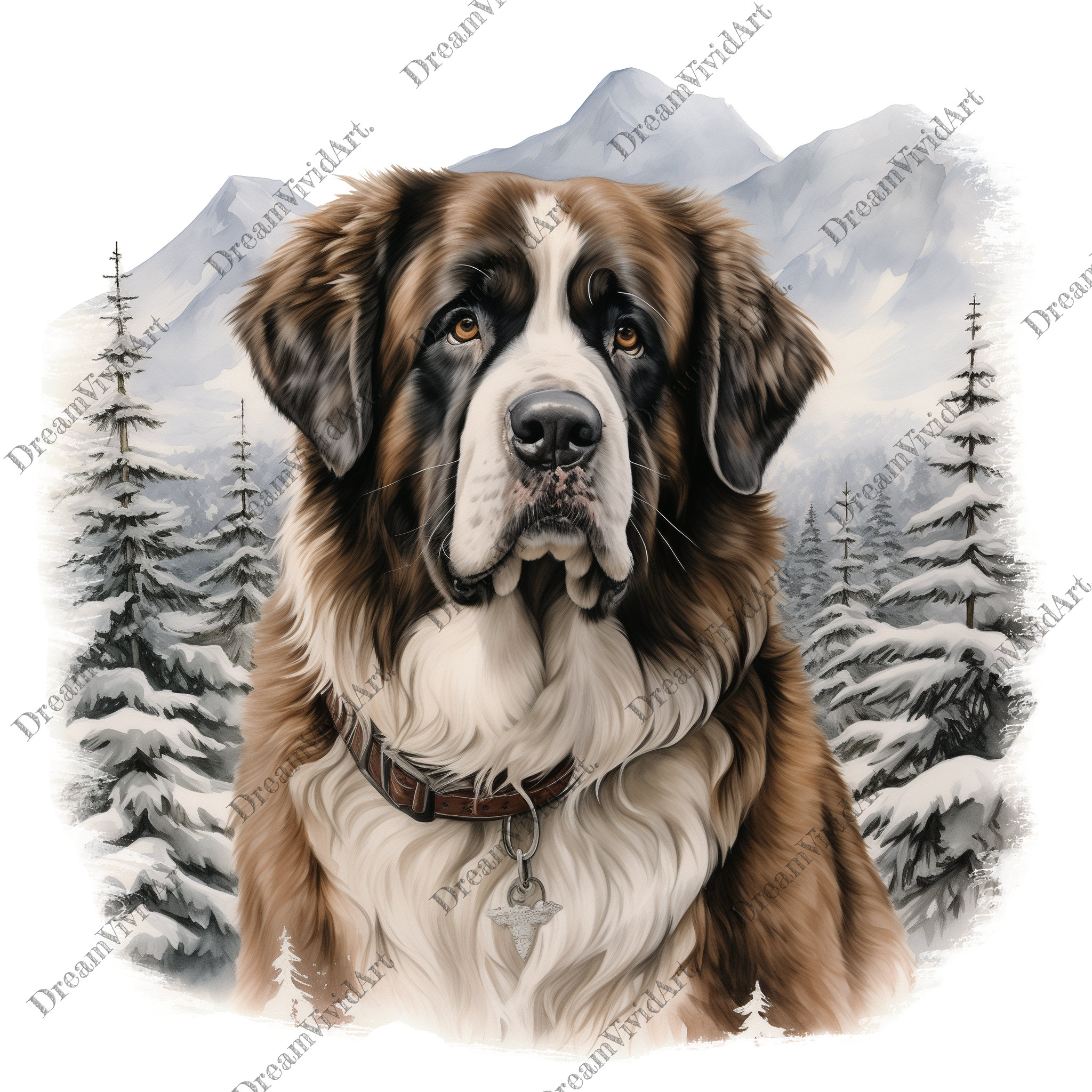 6 St. Bernard Dog, St. Bernard Clipart PNG, St. Bernard Clip Art, Saint ...