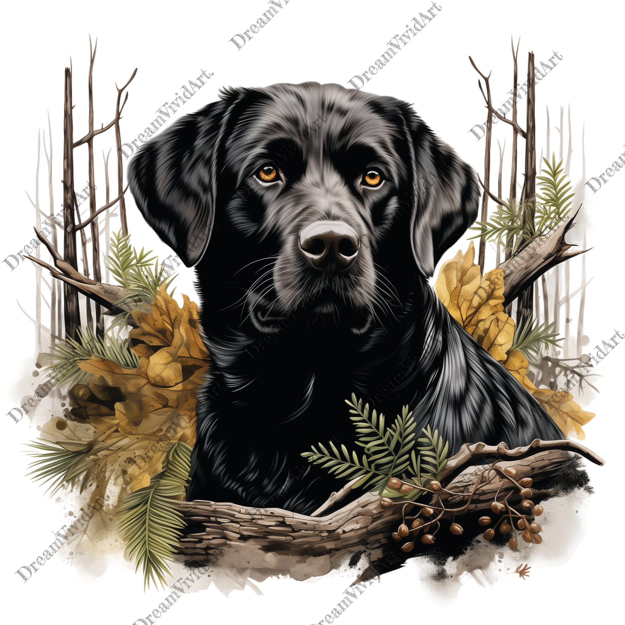 6 Labrador Hunting Dog, Hunting Dog Clipart PNG, Black Labrador Clip ...