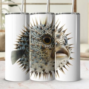 6 Pufferfish Clipart, Fancy Fish PNG, Digital Graphic, Instant Download ...