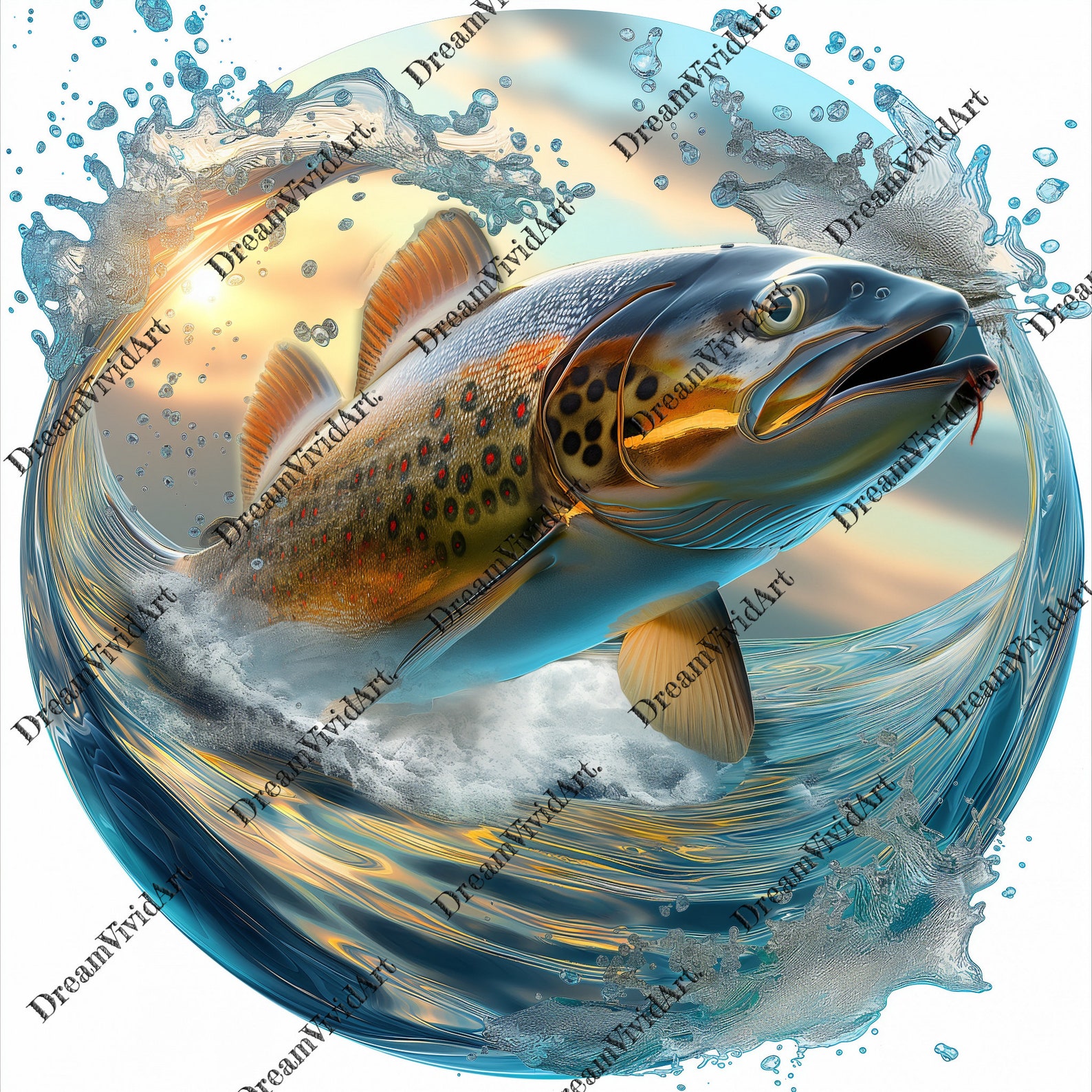 6 Cod Fish Clipart, Cod Fish Clipart PNG, Fishing, Digital Graphic ...