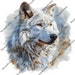 6 Wolves, Wolves Clipart PNG, Digital Graphic, Instant Download ...