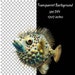 6 Pufferfish Clipart, Fancy Fish PNG, Digital Graphic, Instant Download ...