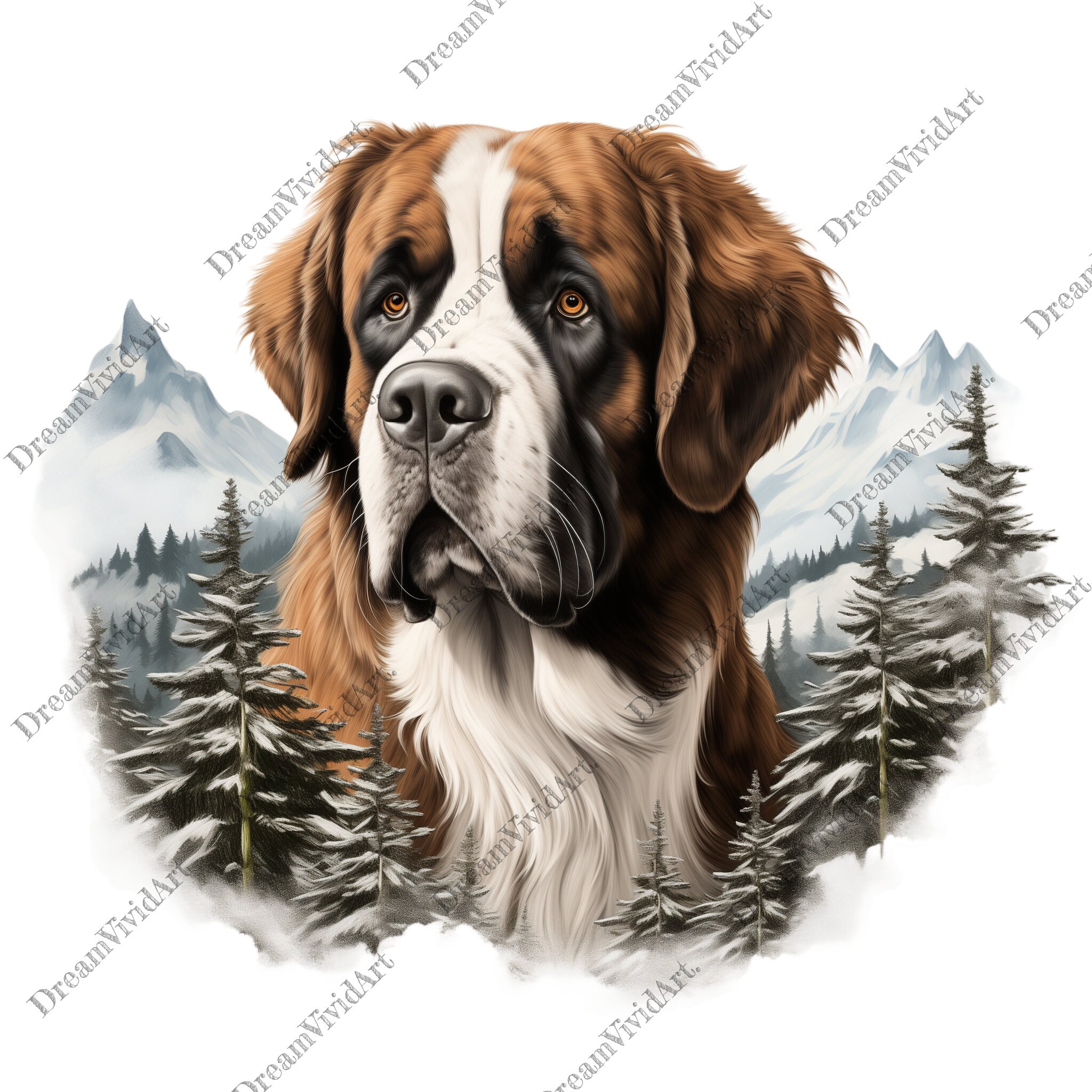 6 St. Bernard Dog, St. Bernard Clipart PNG, St. Bernard Clip Art, Saint ...