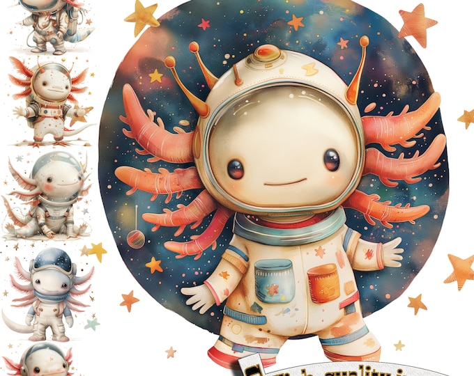 Axolotl Png Clipart Cute Axolotl Purple PNG Kawaii Axolotl Clipart ...