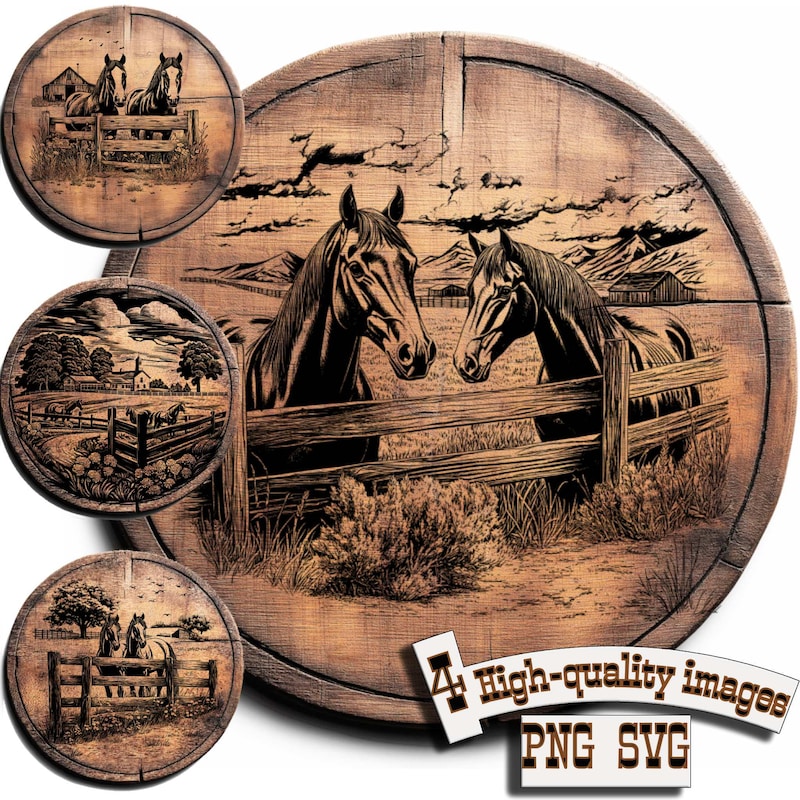 Laser Ready Horse Designs - Etsy