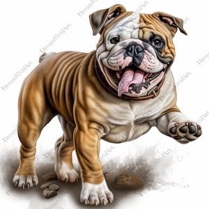 6 English Bulldog, English Bulldog Clipart PNG, English Bulldog Image ...