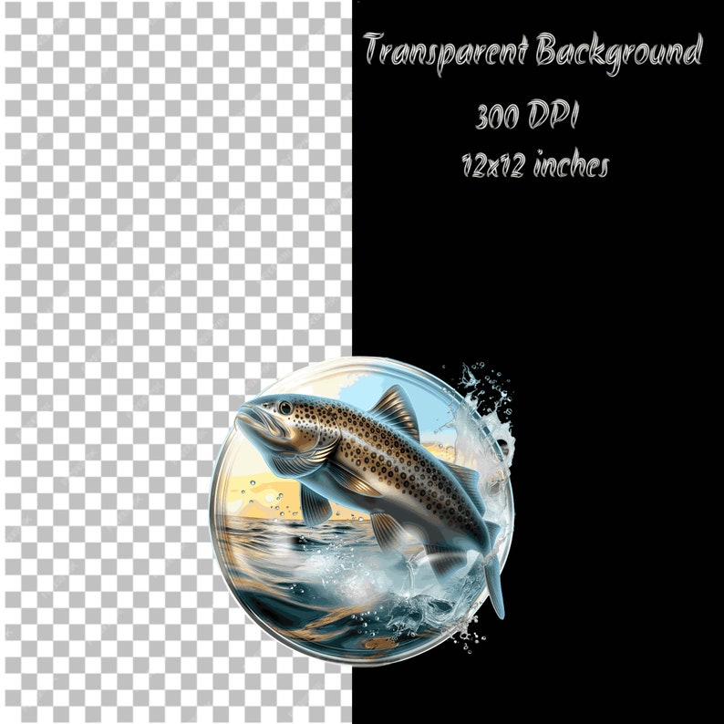 6 Cod Fish Clipart, Cod Fish Clipart PNG, Fishing, Digital Graphic ...