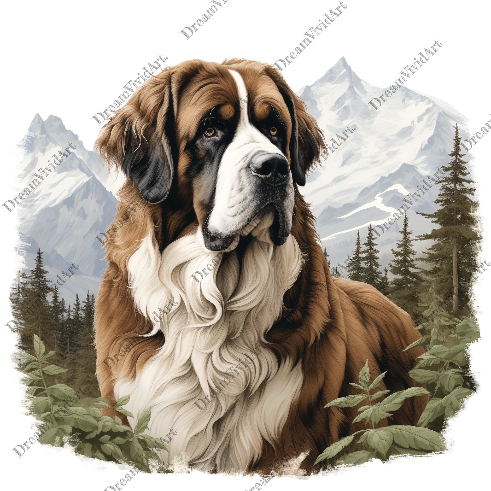 6 St. Bernard Dog, St. Bernard Clipart PNG, St. Bernard Clip Art, Saint ...