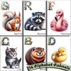 27 Spanish Animal Alphabet Cards - A-Z Letters, Printable Abcs ...