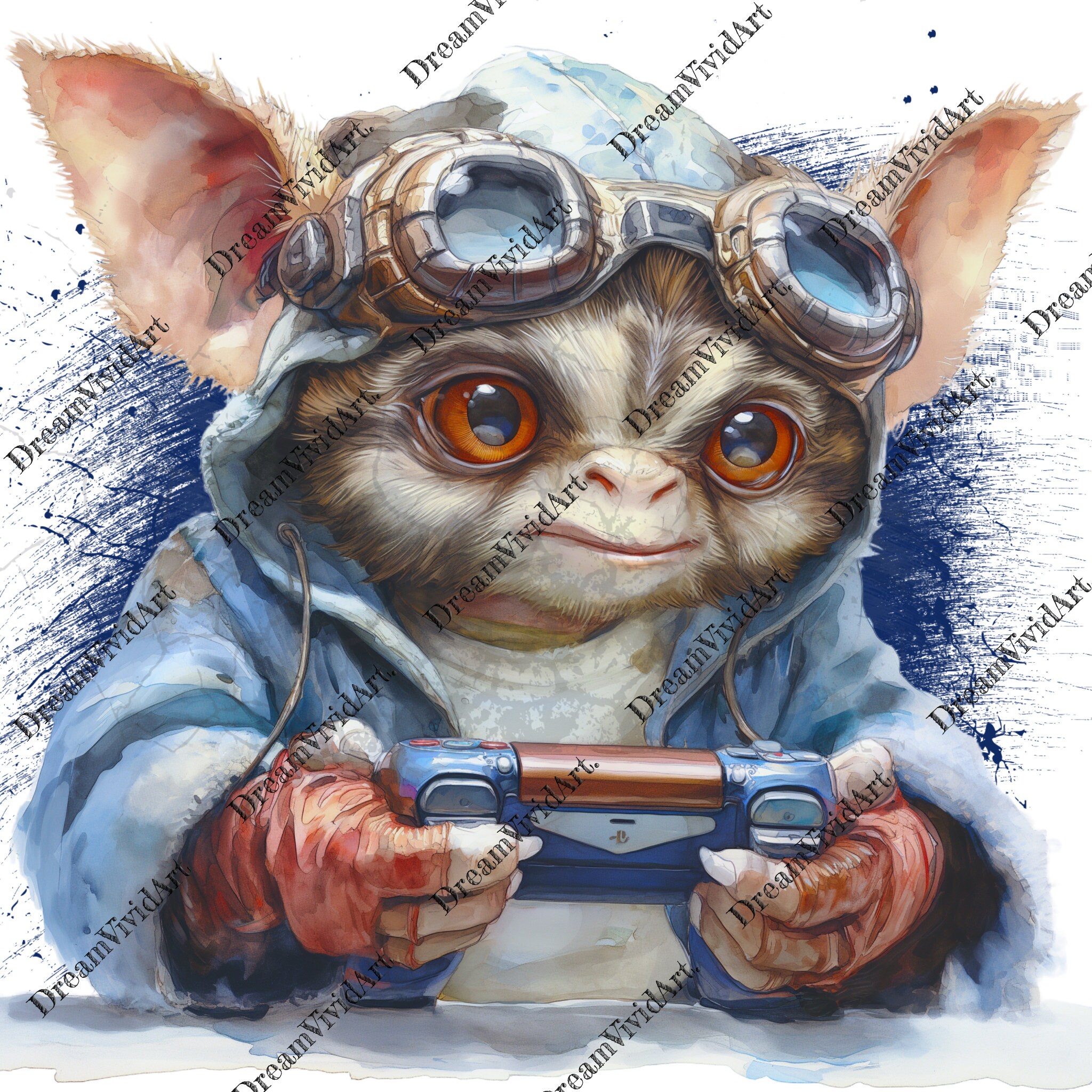 6 Gremlins Gamers, Mugwai Clipart, Gremlin Png, Gizmo Print Cut Cricut ...