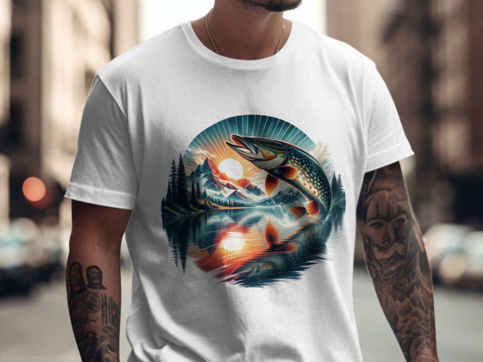 6 Pike Fish Clipart, Pike Clipart PNG, Fishing, Digital Graphic ...