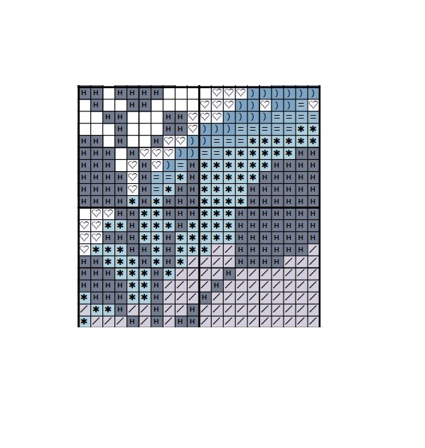 Morning Silence Landscape Counted Cross Stitch Pattern, Primitive Style ...