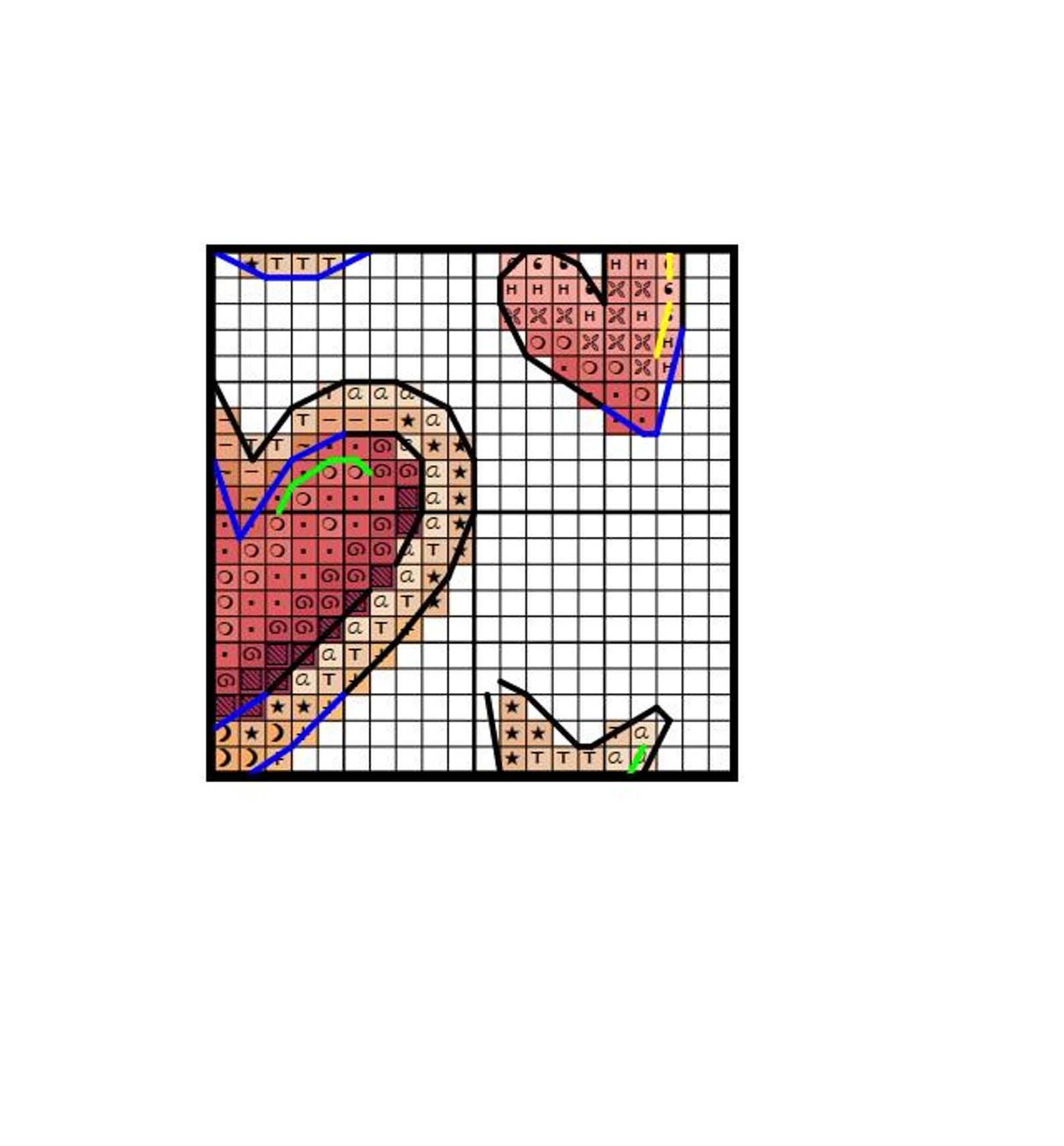 Candy Sweets Bookmarks Cross Stitch Pattern: Pink Sampler (digital ...