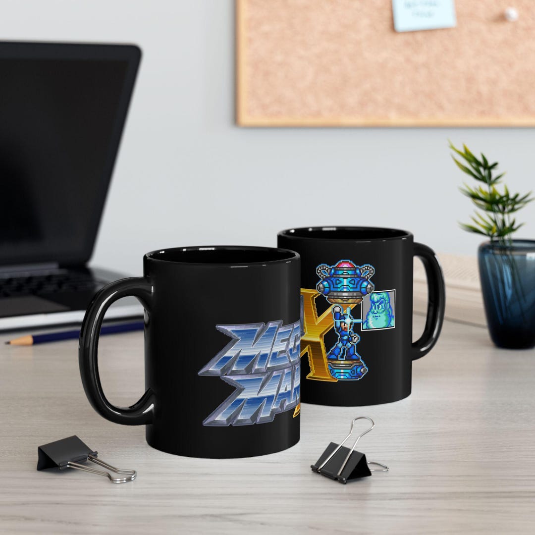 Mug, Megaman X SNES Design, Gamer Coffee Cup, Video Game Gift, Geek Tea ...