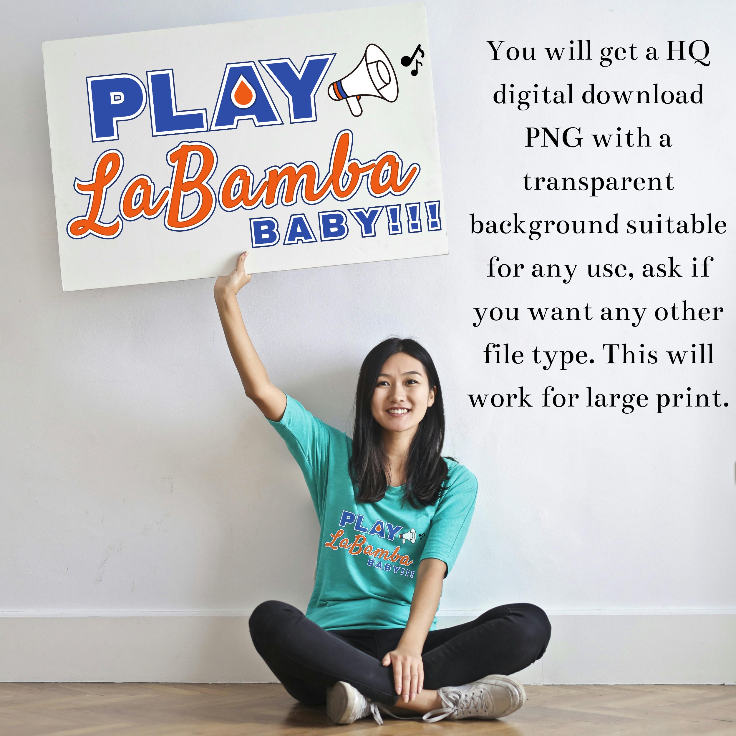 Play La Bamba Baby Png Digital Download HQ Oilers Labamba Design. - Etsy