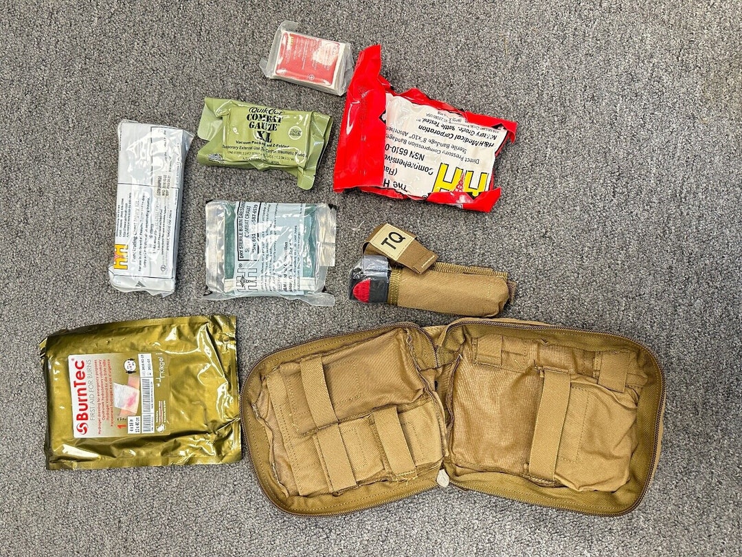 USMC Ifak First Aid Kit Complete W/tourniquet - Etsy