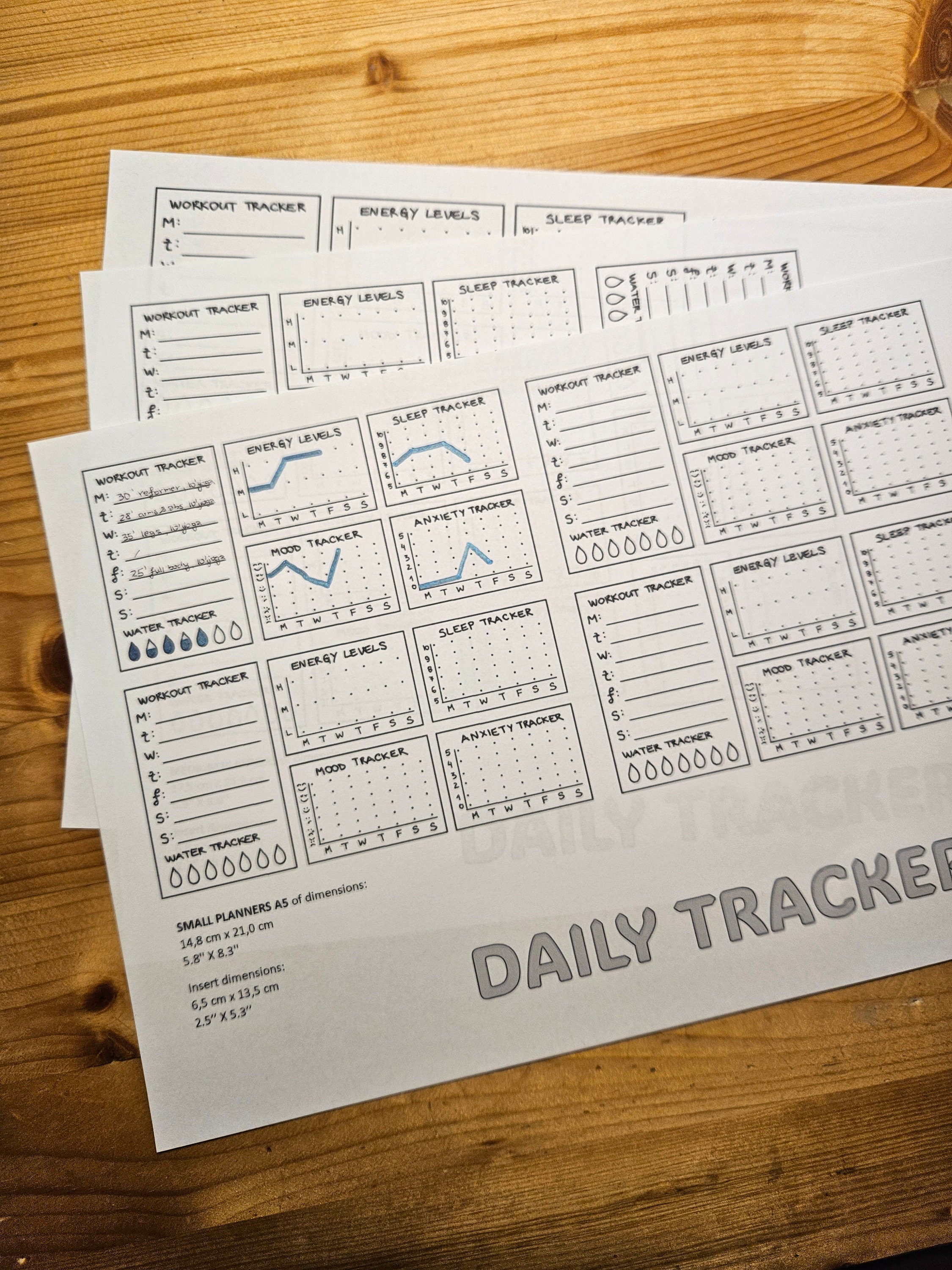 Daily Tracker - Etsy