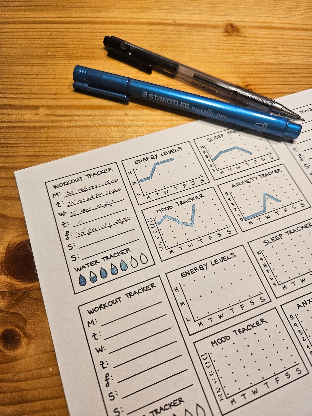 Daily Tracker - Etsy