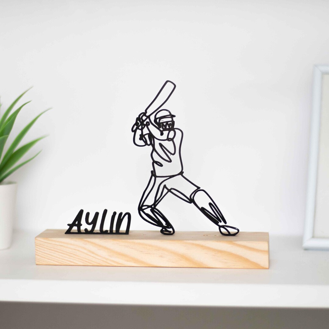 Cricket Sculpture With Wooden Base - Etsy