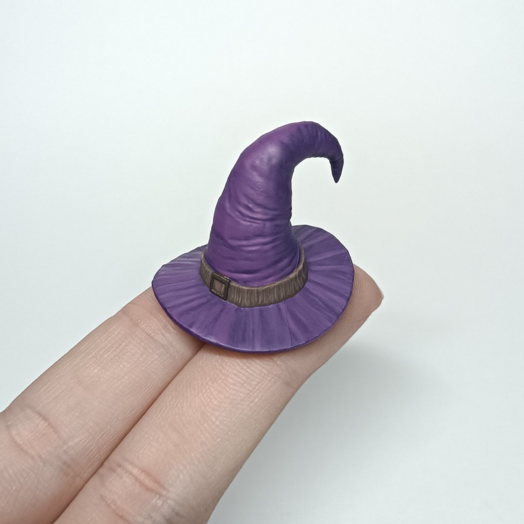 1/12 Scale the Witch Hat Miniature for Dollhouse and Miniature Projects ...