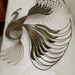 Peacock Hanging Sculpture - Etsy