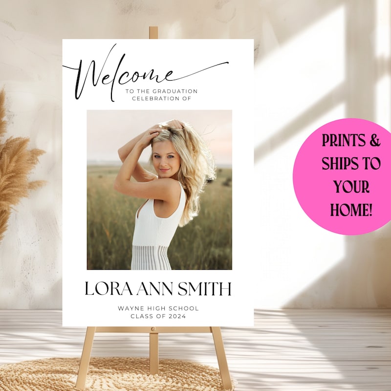 Grad Sign Foam Board - Etsy