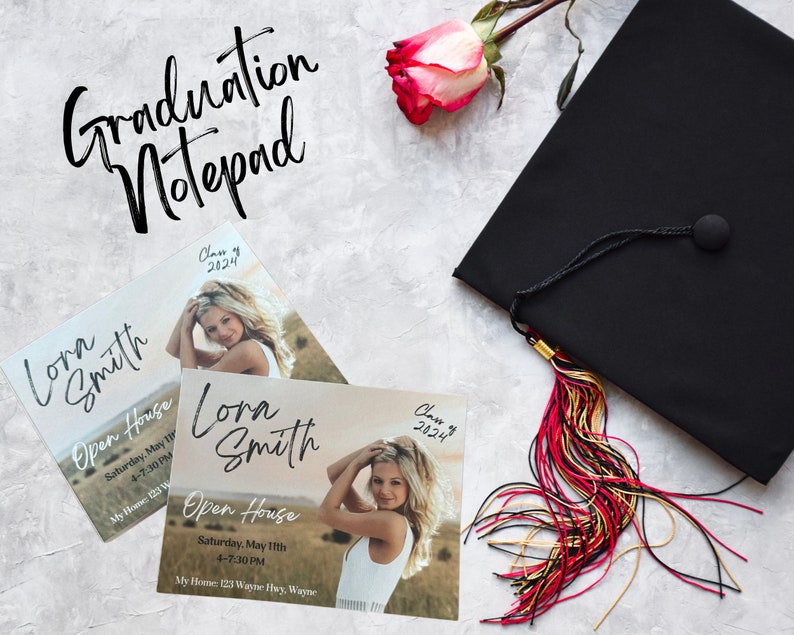 Masculine Guy Graduation Invitation 2024 Card Modern Graduation ...