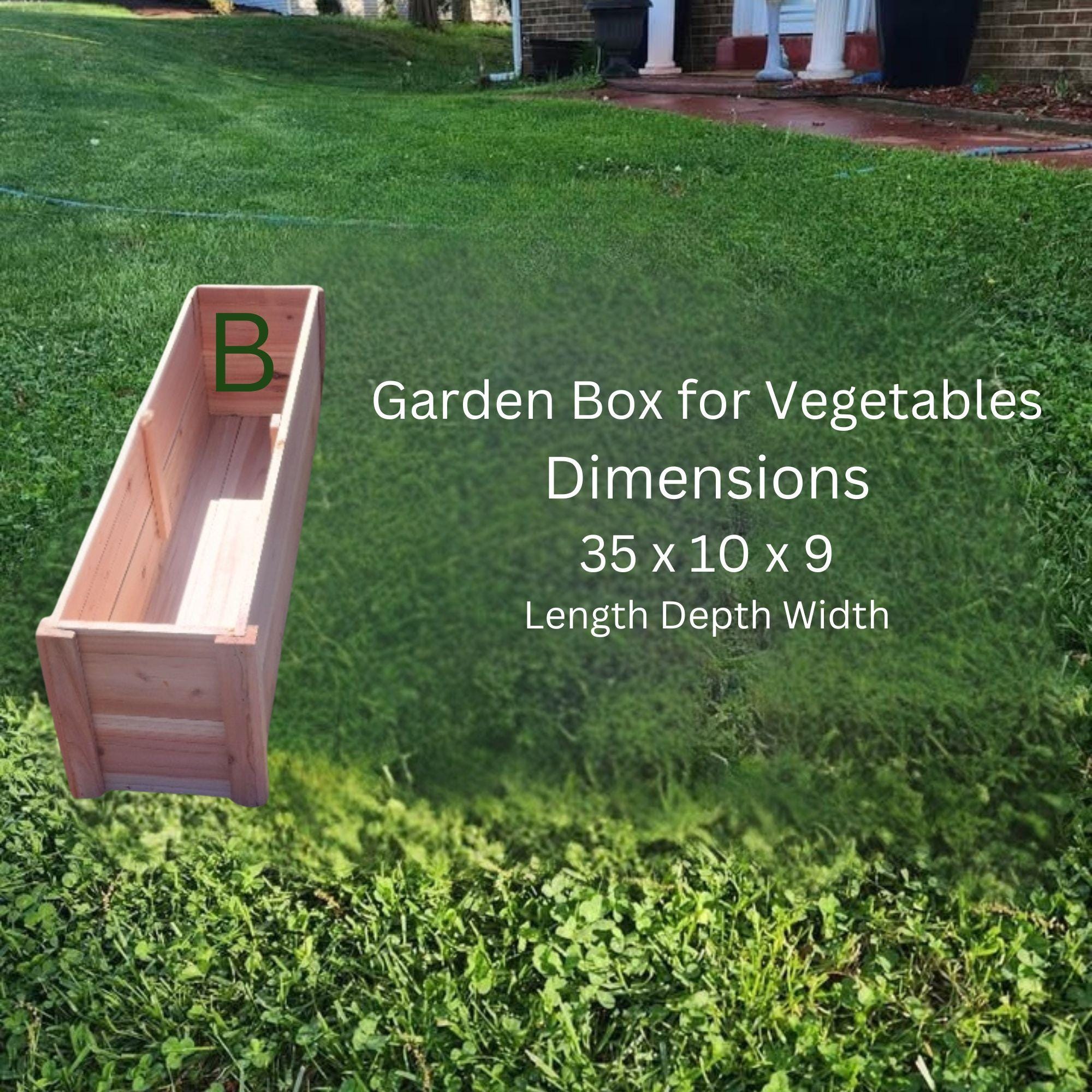 Rustic Cedar Raised Garden Beds | Durable Outdoor Planters for ...