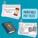 66 Books of Bible Verses Flashcard , Bible Flashcard , Scripture ...