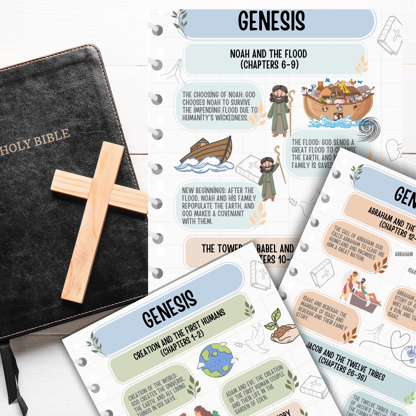 Genesis Made Simple Printables - Old Testament Made Simple Bible Study ...