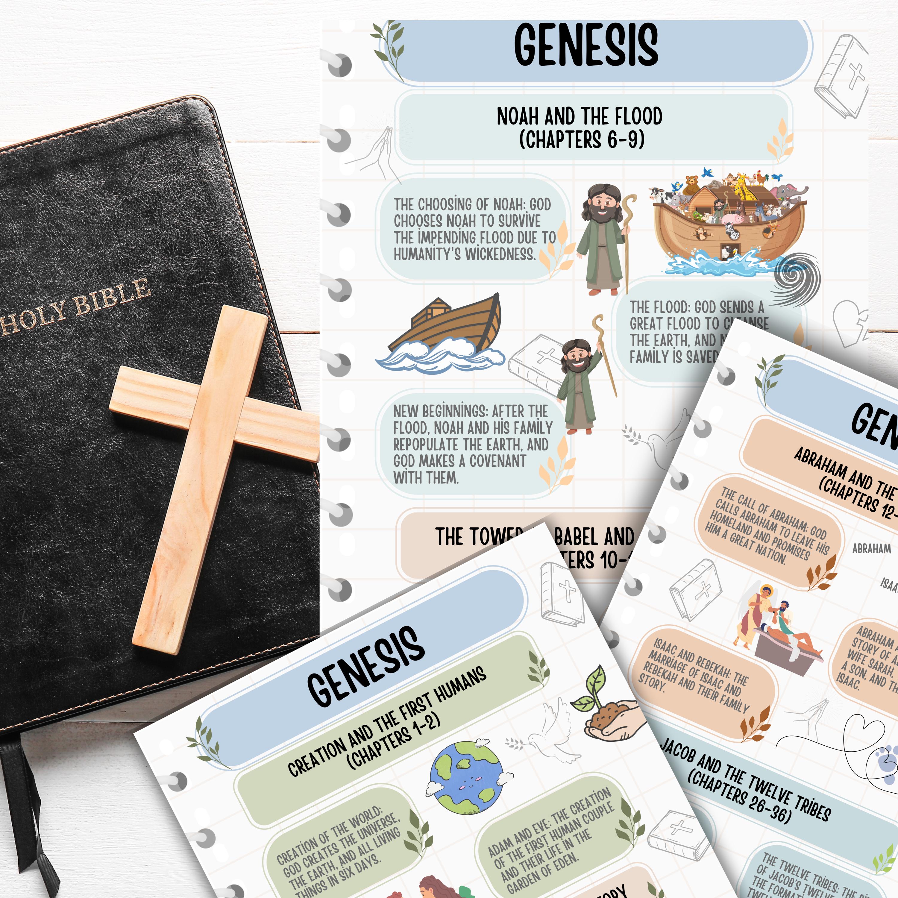 Genesis Made Simple Printables - Old Testament Made Simple Bible Study ...